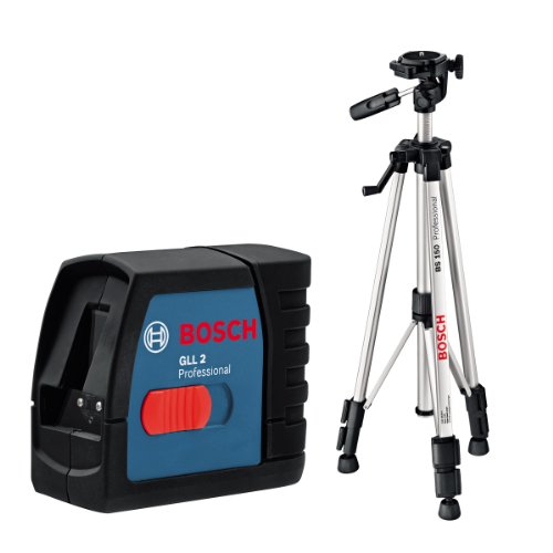 Kreuzlinienlaser - Bosch GLL 2 Professional mit Stativ - ⊕ ...